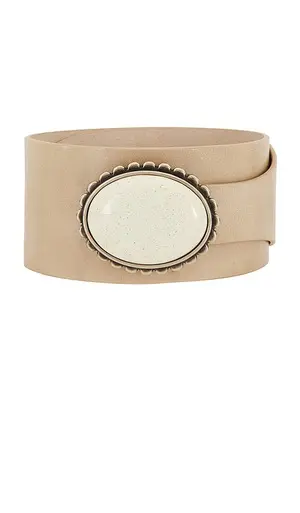 Isabel Marant Étoile Nyla Wide Belt With Gold-tone Closure