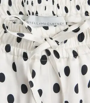 Stella McCartney Polka Dot Wide-leg Trousers