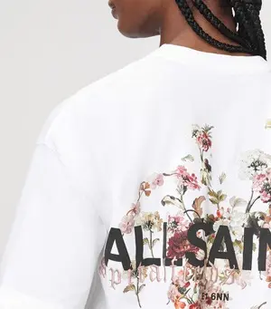 ALLSAINTS Valen Etta Oversized Graphic Floral T-shirt
