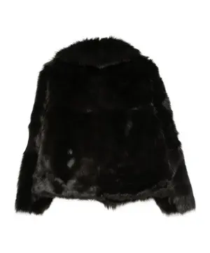 BLANCHA Long Sleeve Fur Jacket