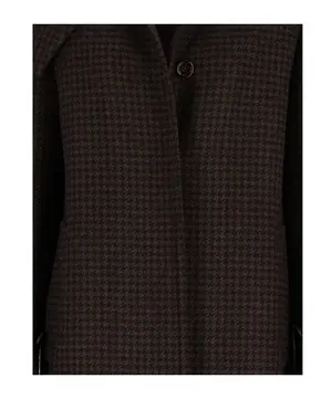 Tagliatore Long-sleeved Checked Coat