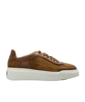 Max Mara Lace-up Sneakers - Brown