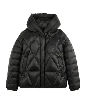 FAY Down Jacket In Ultralight Nylon - Black