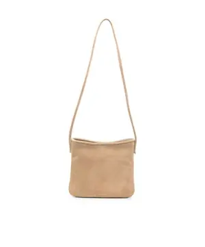 Manu Atelier Suede Shoulder Bag
