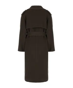 Alberta Ferretti Double-breasted Coat
