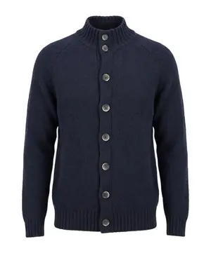 Altea Long-sleeve Cardigan - Navy