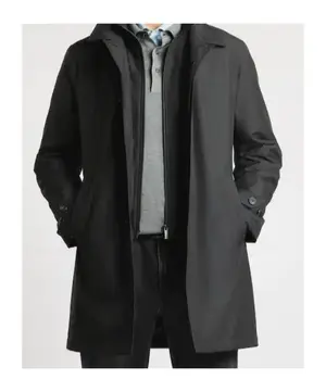 FAY Technical Poplin Morning Coat