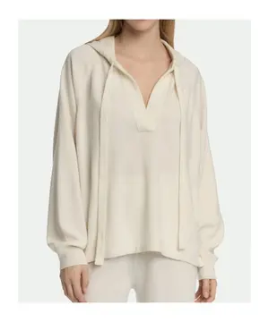 Malo Luxury Cashmere Hooded Sweatshirt