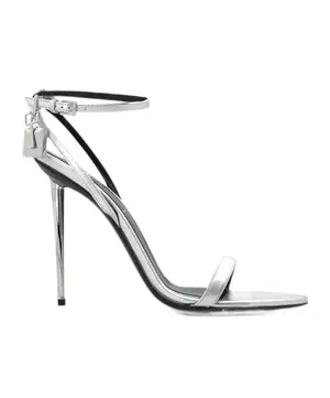 TOM FORD Open-toe High-heeled Sandals - Silver