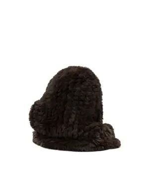 Pinko Fuzzy Pull-on Hat