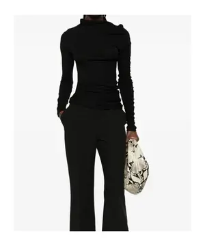 Pinko Ruched Asymmetric Top