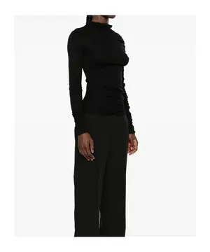 Pinko Ruched Asymmetric Top