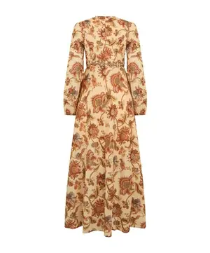 Zimmermann Floral Print Maxi Dress