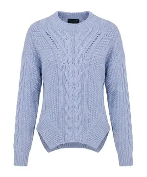 DONDUP Cable-knit Crew-neck Sweater - No