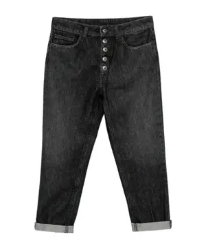 DONDUP Koons Button-fly Turned-up Jeans