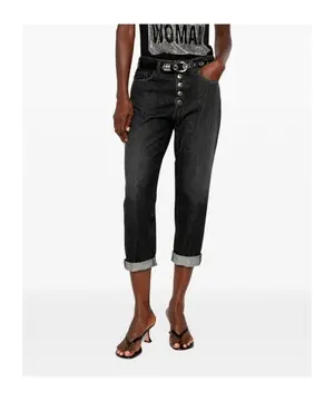 DONDUP Koons Button-fly Turned-up Jeans