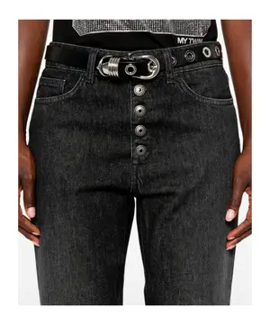 DONDUP Koons Button-fly Turned-up Jeans