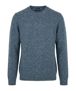 DRUMOHR Long-sleeved Sweater - Blue