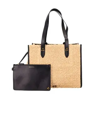 Jérôme Dreyfuss Medium Leon Woven Tote Bag