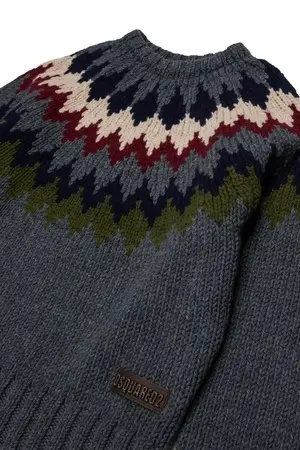 Dsquared2 Jacquard-knit Sweater