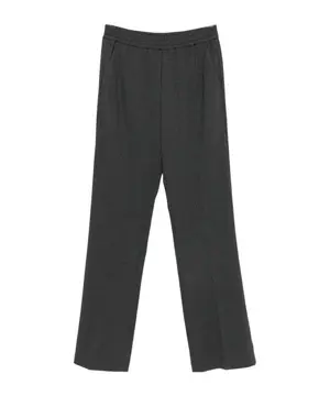 Pinko Elasticated Waistband Straight-leg Trousers - No