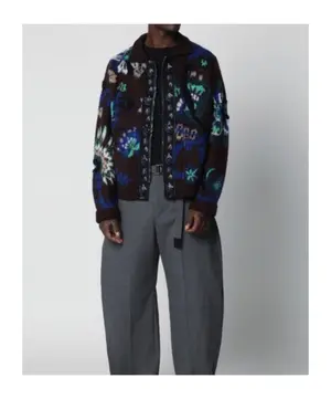 Sacai Jacket With Floral Pattern