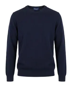 DRUMOHR Long-sleeved Sweater - Navy