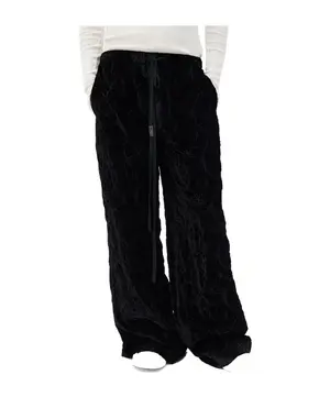 ANN DEMEULEMEESTER Fin Lounge Track Pants - Black