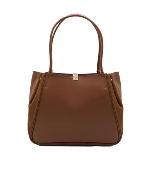 COCCINELLE Structured Paneled Tote Bag