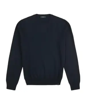FAY Merino Wool Round Neck Jumper