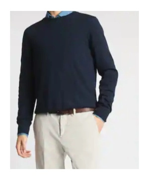 FAY Merino Wool Round Neck Jumper