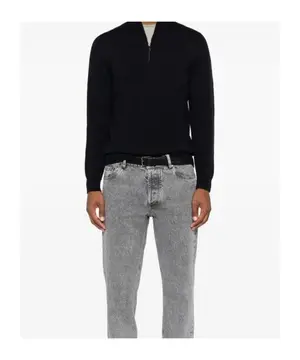 DRUMOHR Mock-neck Zip Knitwear