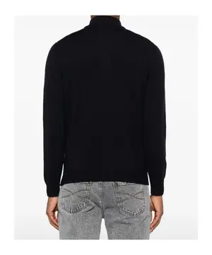 DRUMOHR Mock-neck Zip Knitwear