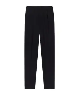 Co Pleated Casual Trousers - Black