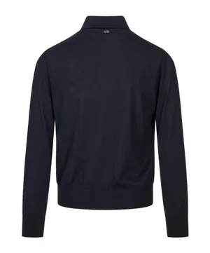 Agnona Long-sleeve Knitted Polo Shirt