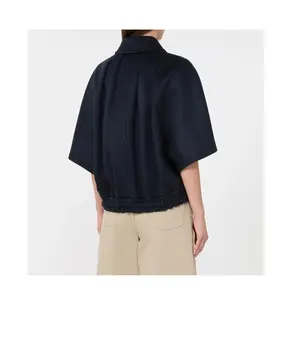 Max Mara Draped Boxy Cape