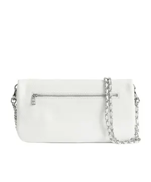 Zadig&Voltaire Rock Chain Shoulder Bag - White