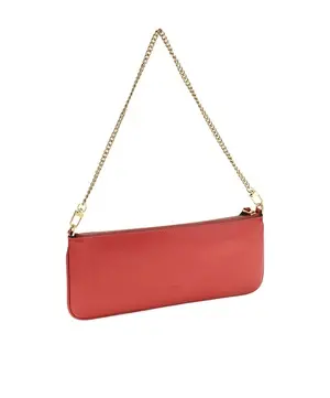 Pinko Horizontal Flat Chain Shoulder Bag - No