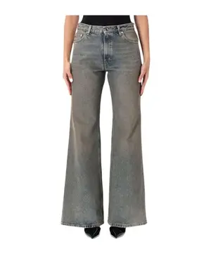 HAIKURE Clara Flare Jeans - Blue