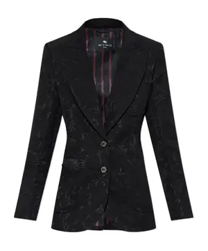 Etro Long-sleeve Casual Jacket - Black