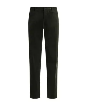 Etro Stretch Cotton Corduroy Trousers - Green