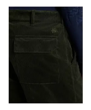 Etro Stretch Cotton Corduroy Trousers