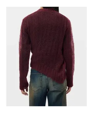 ANN DEMEULEMEESTER Open-knit Levar Sweater