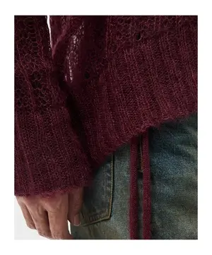 ANN DEMEULEMEESTER Open-knit Levar Sweater