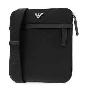 Emporio Armani Logo Plaque Shoulder Bag
