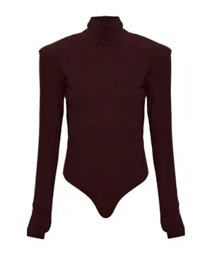 IRO PARIS Long-sleeve Bodysuit - Brown