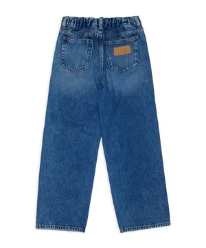 MAISON MARGIELA Regular Jeans In Two-tone Denim