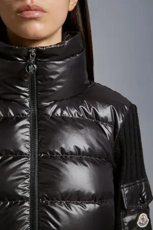 Moncler Panelled Zip-up Padded Jacket
