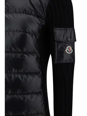 Moncler Panelled Zip-up Padded Jacket
