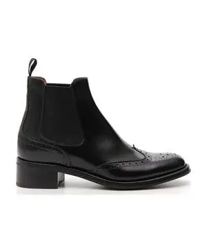Church's Round Toe Slip-on Boots - Black